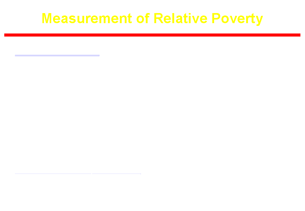 measuring relative poverty - SocialHerds