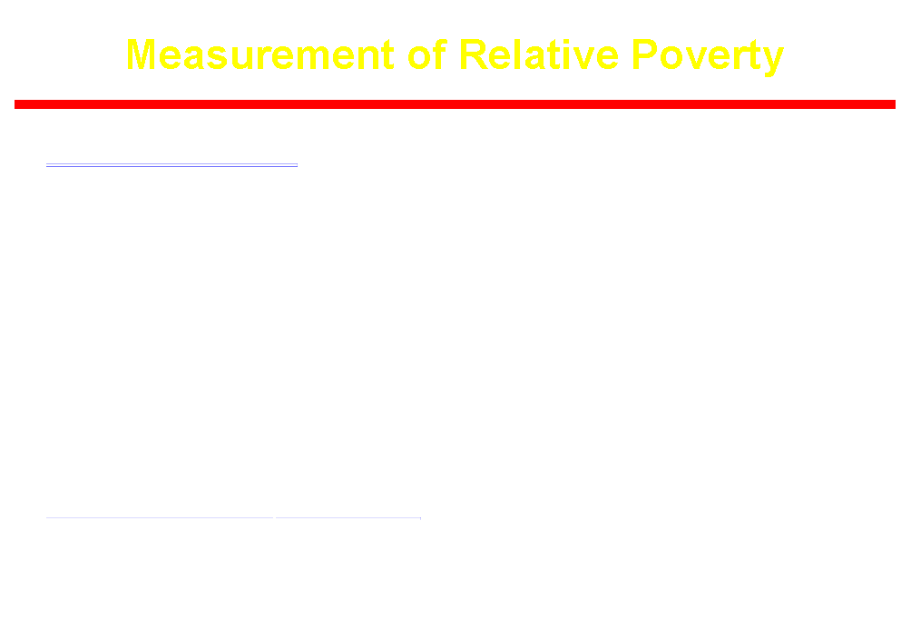 measuring relative poverty - SocialHerds